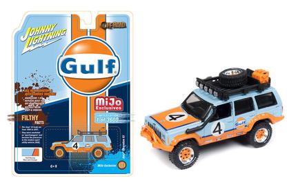 JEEP CHEROKEE XJ "GULF" #4 OFF ROAD W/ROOF RACK – Nice Car Collection