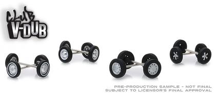Club Vee-Dub Wheel & Tire Pack - 16 Wheels, 16 Tires, and 8 Axles ...