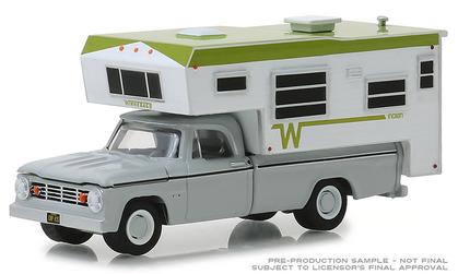 Dodge D-100 1966 with Winnebago Slide-In Camper – Nice Car Collections
