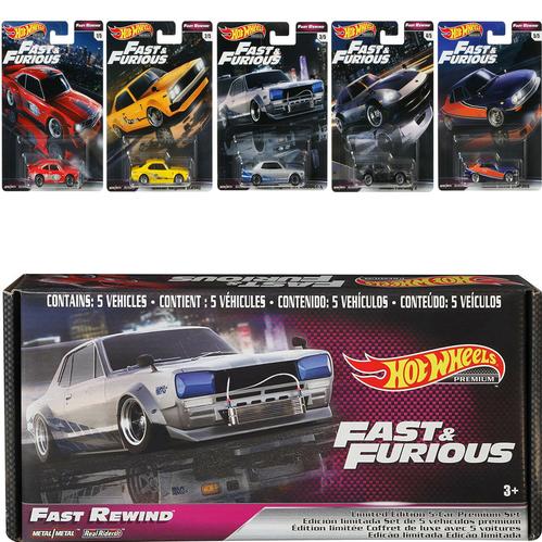 Ensemble 2020 Hot Wheels Fast and Furious Fast Rewind Premium Bundle 2 ...