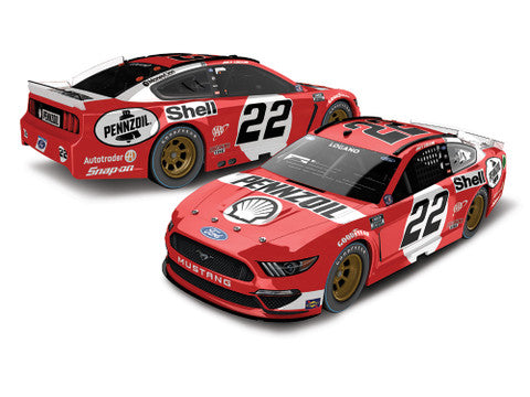 Joey Logano #22 "Shell-Pennzoil Throwback" Ford Mustang 2021 – Nice Car ...