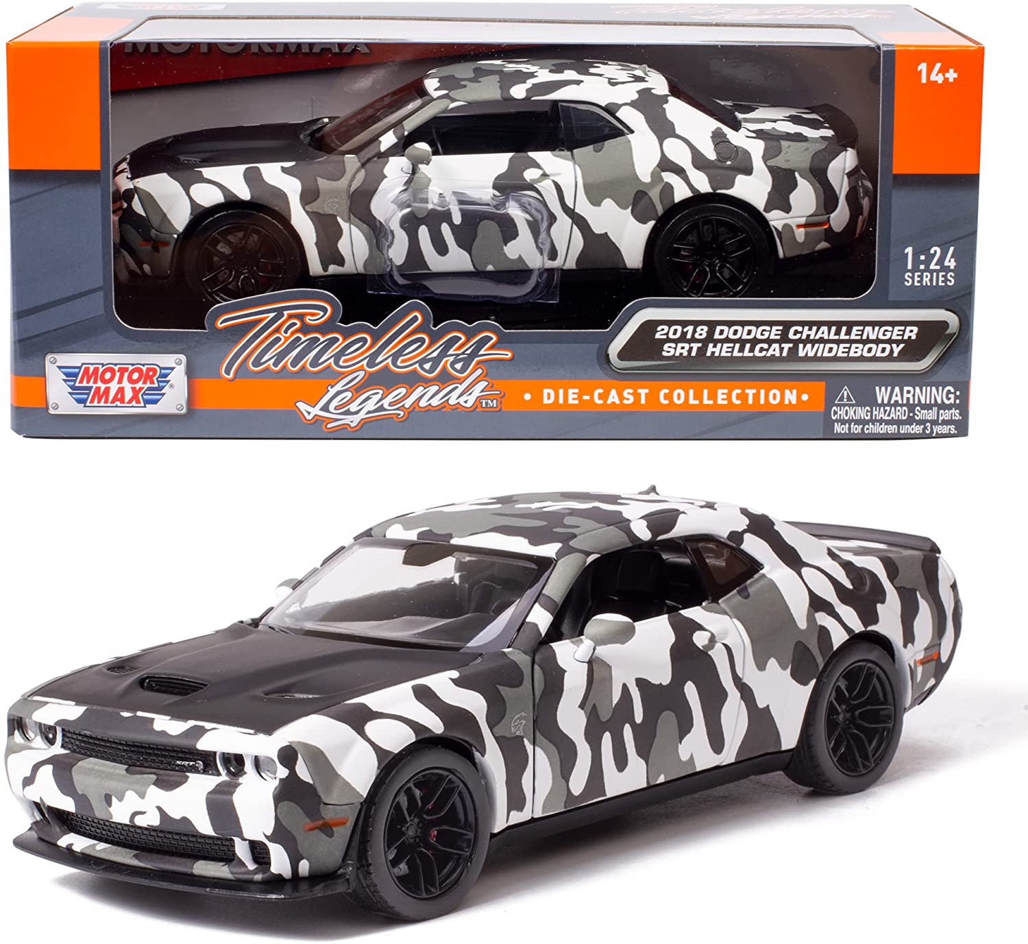 Dodge Challenger SRT Hellcat Widebody 2018 1/24 – Nice Car Collections