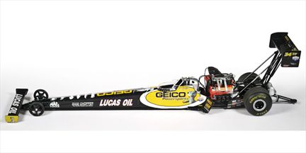 Morgan Lucas - Geico Powersports Lucas Oil Top Fuel Dragster 2009 NHRA ...