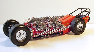 Tommy Ivo Dragster 1960's "Four Engine" – Nice Car Collection